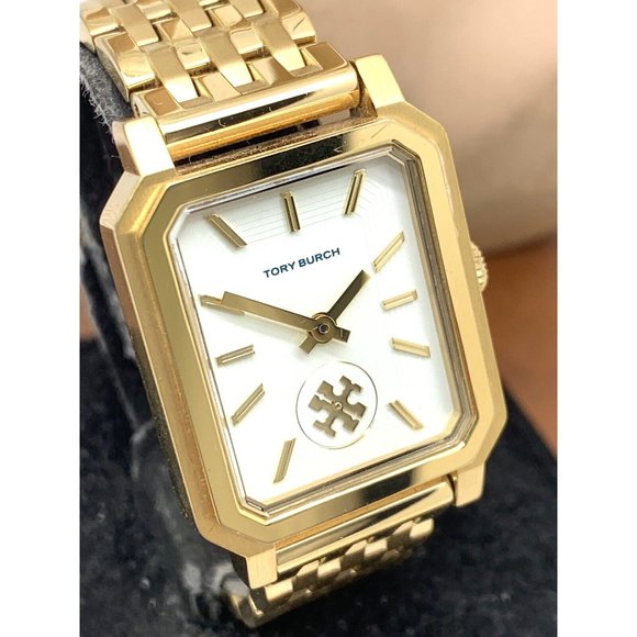 Tory Burch | Accessories | Tory Burch Womens Watch Tbw50 Robinson Cream ...